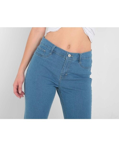 Jeans skinny Non Stop corte cintura para mujer 4